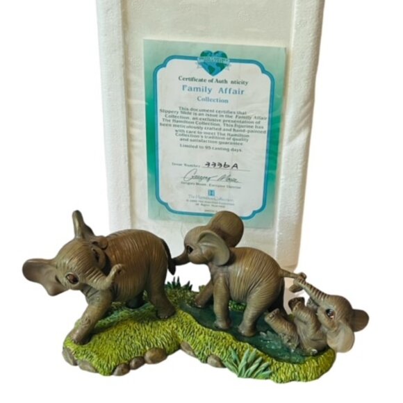 Hamilton | Accents | Elephant Figurine Vtg Hamilton Collection Box ...